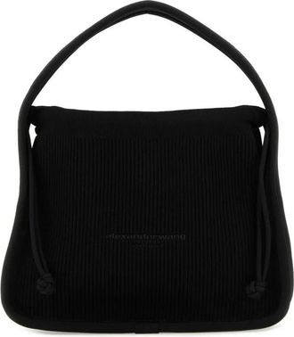 Alexander Wang Alexander Wang Crossbody Bags - Structured Black Bag With Smooth Texture And Clean - Gr. unisize - in Schwarz - für Damen