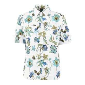 Fay Camicia M Corta - - Shirts - Damen - Wei&szlig; - L