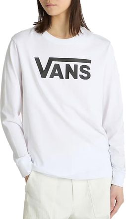 Vans Herren Classic Ls Tee T-Shirt, weiß, XL