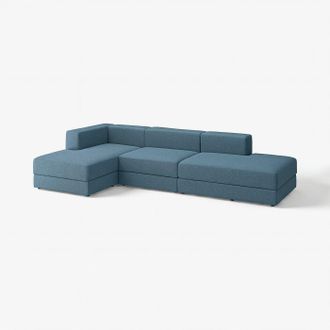 IKEA J&Auml;TTEBO 3,5er-Sitzelement mit R&eacute;camieren
