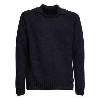 Zanone V-neck Strickware - - Knitwear - Herren - Blau - 2XL