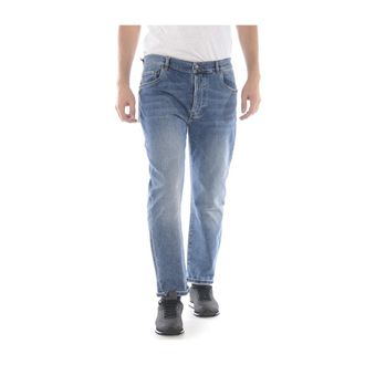Daniele Alessandrini Homme, Jeans, Bleu, Taille: W36 Jeans Slim-fit