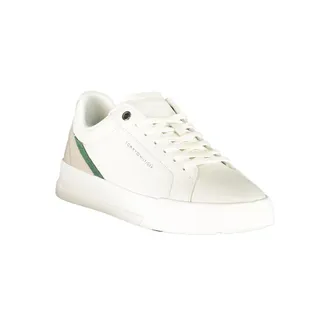 Tommy Hilfiger Leather & Polyurethane Sneaker - White