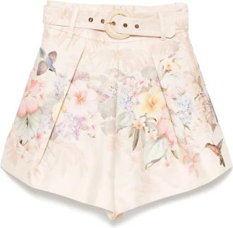 Zimmermann Femme, Shorts, Multicolore, Taille: 40 FR Robe pliss&eacute;e avec poches