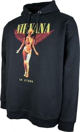 Amplified Sweat à Capuche in Utero - Adulte (S) (Noir)