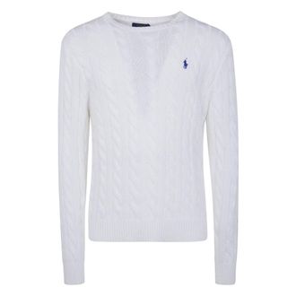Polo Ralph Lauren Herren, Strickwaren, Wei&szlig;, MGr&ouml;&szlig;e