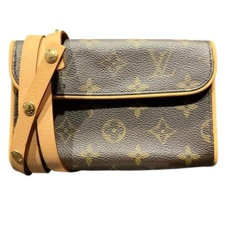 Louis Vuitton Sac banane Florentine Monogram Pre-owned - Femme - Pre-owned - Brun - Taille: ONE Size