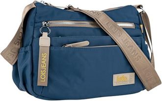 Lois Sac &Agrave; Main Bandouli&egrave;re &eacute;l&eacute;gant et pratique pour tous les jours Sac A Main Femmes Bandoulieres avec style moderne Sac &Agrave; Main compact et tendance., bleu