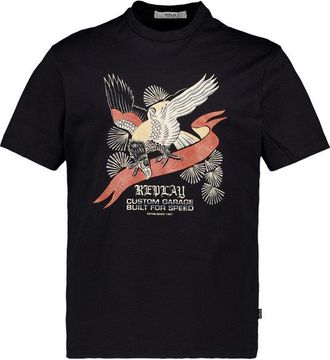 Replay Herren T-Shirts schwarz