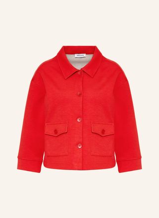 More & More More & More Kastenjacke Aus Jersey Mit 3/4-Arm rot