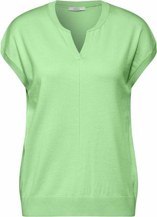 Cecil V-Ausschnitt-Pullover - - Knitwear - Damen - Gr&uuml;n - M