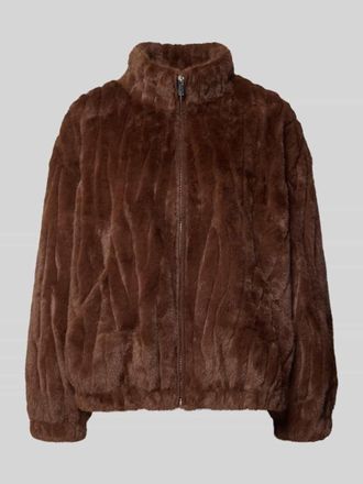 Fynch-Hatton Regular Fit Jacke aus Kunstfell