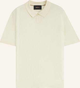 HUGO BOSS Pullover L-Lagone Regular Fit gelb