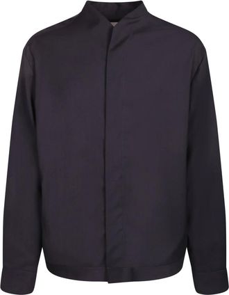 Costumein Homme, Vestes, Bleu, Taille: M Chemise sans col