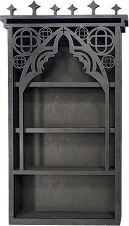 Generic Moon - Elegantes Halbmondregal, Wandregal aus Holz | Dekoratives in Mondform, Stilvolle schwimmende Aufbewahrungsbox f&uuml;r Schlafzimmer, Sogg