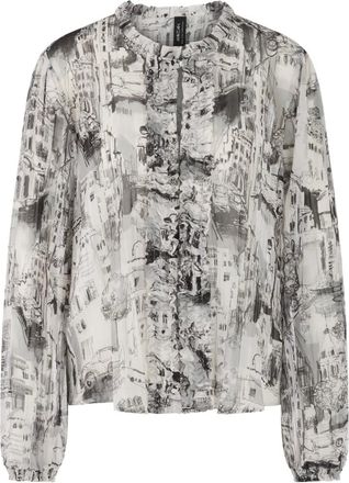 Marc Cain Damen, Blusen & Hemden, Mehrfarbig, SGr&ouml;&szlig;e