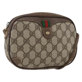 Gucci Sac bandouli&egrave;re en plastique Pre-owned - Femme - Pre-owned - Beige - Taille: ONE Size