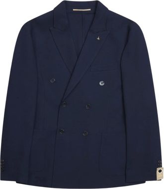 AT.P. CO Homme, Vestes, Bleu, Taille: XS Svevo Veste Crois&eacute;e en Jersey