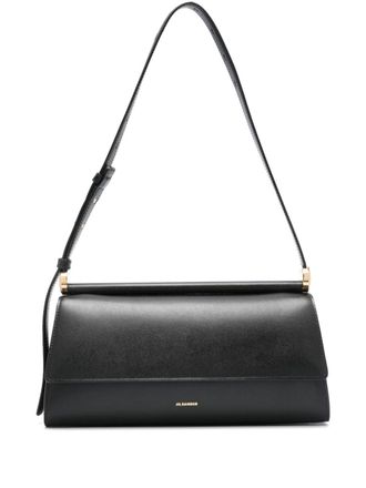 Jil Sander sac porté épaule Ghost - Noir