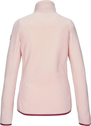 Killtec Strickjacke KOS 79 WMN FLX JCKT Powerstretchjacke mit Flechtmuster, 2-Wege-Stretch, Kinnschutz