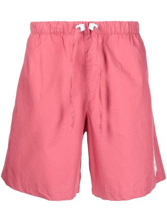 Romeo Hunte short froissé à taille à lien de resserrage - Rose