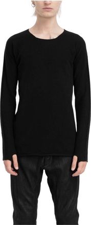 Isaac Sellam Experience Homme, Pulls, Noir, Taille: XL Cashmere Raglan Pullover