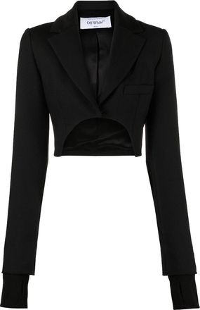 Off-white Blazer - Schwarz