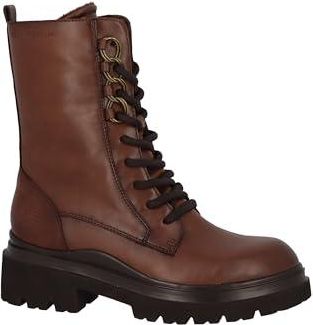 Tom Tailor Femme 4295203 Botte mi-Mollet, Marron, 41 EU