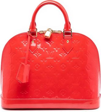 Louis Vuitton 2012 Monogram Vernis Alma PM handbag - Rot