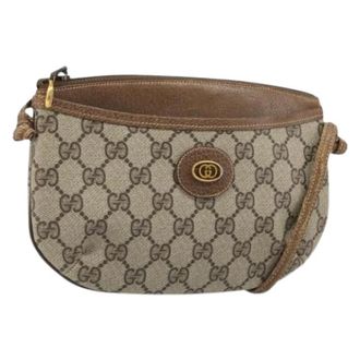 Gucci Pre-owned Vintage GG Canvas Schultertasche - - Pre-owned - Damen - Braun - ONE SIZE