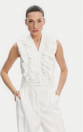 Liu Jo Bluse WA5403 T4281 Wei&szlig; Regular Fit