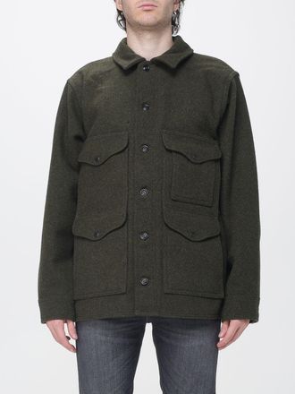 Filson Surchemise utilitaire en laine avec poches &agrave; rabat et col &agrave; revers