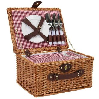 The Home Deco Factory The Home Deco Factory - Panier de pique nique pour 4 personnes