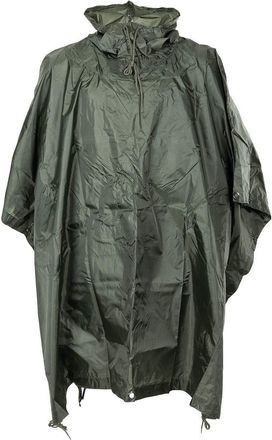 MFH US Army Regenponcho RipStop Regencape Regenmantel Regenanzug (DE/NL/SE/PL, Alphanumerisch, Einheitsgr&ouml;&szlig;e, Regular, Regular, oliv)