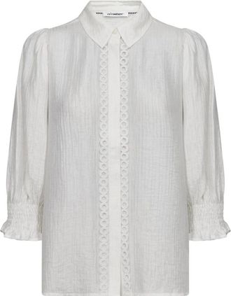 Co'Couture Femme, Blouses et Chemises, Blanc, Taille: 42 FR Coriolis Oversize Shirt