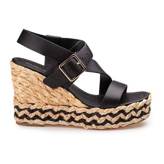 Paloma Barcel&oacute; Femme, Chaussures, Noir, Taille: 36 EU Olea Wedge Sandal