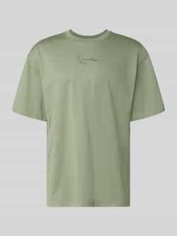 Karl Kani T-Shirt mit Logo und Rundhalsausschnitt