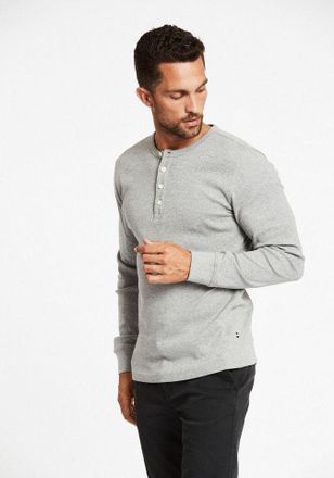 Lindbergh Henleyshirt Henley Shirt Slim Fit