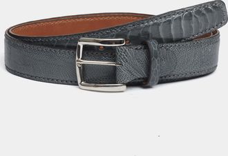 Reptiles House Reloader - Straußengürtel - Grau