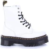 Dr. Martens Jadon 15265100, Unisex bovver boots, white, 40 EU