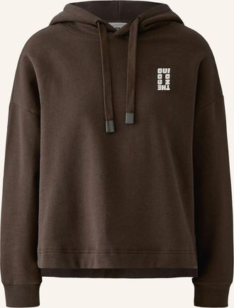 Oui Hoodie braun