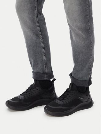 Calvin Klein Sneakers Light Eva Run Lace Sock Mm HM0HM02164 Schwarz