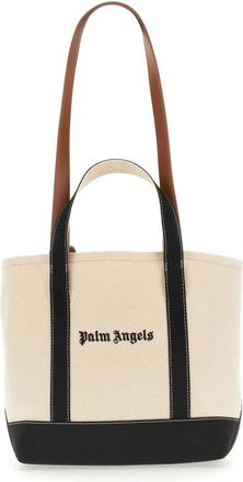 Palm Angels Hobo Bags - Bag With Logo - Gr. unisize - in Beige - für Damen