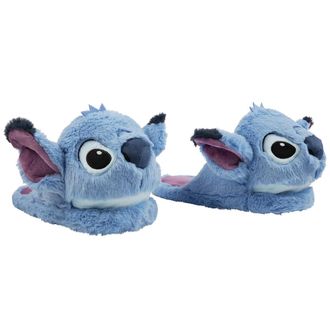 Disney Hausschuhe Damen- Komfortable Damen Hausschuhe in Gr&ouml;&szlig;en 34-41 - Hohen passend Teenager Madchen- G&auml;stehausschuhe Wintertauglich (Blau Stitch, 36-37)