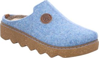Rohde Chaussons Femme Foggia-D 6120, Pointure:39 EU, La Couleur:Bleu