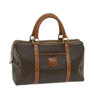 Celine Sac Boston Vintage doccasion - Femme - Pre-owned - Brun - Taille: ONE Size