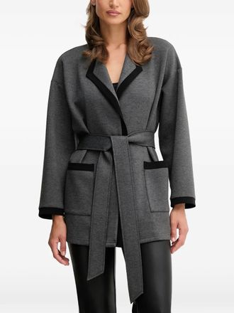 Joseph Ribkoff veste &agrave; taille ceintur&eacute;e - Gris