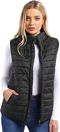 SS7 Womens Gilet Bodywarmer Jacket Black