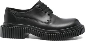 Camper Homme, Chaussures, Noir, Taille: 42 EU Chaussures &agrave; Lacets Semelle Crant&eacute;e