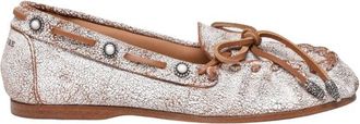 Sartore Mocassino mit Used-Look - - Shoes - Damen - Beige - 36 EU